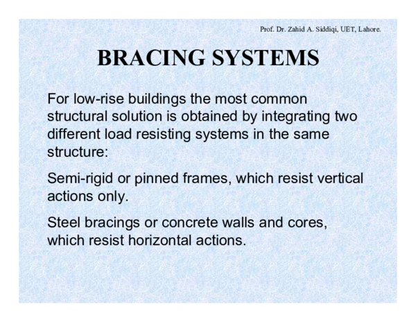 (PDF) bracing systems