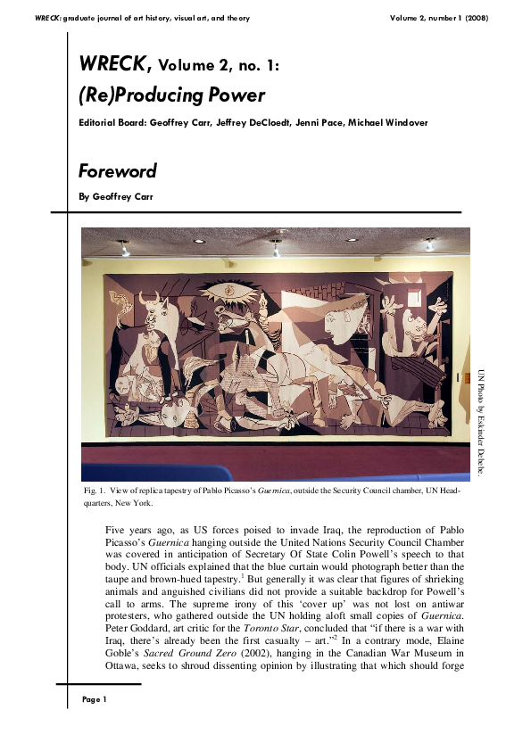 (PDF) Re)Producing Power