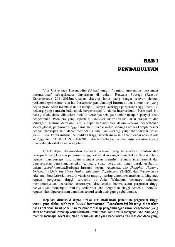 (PDF) Road Map Unhas