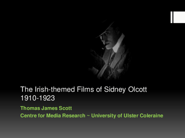 (PPT) Scott, Thomas James. 'The Kalem Company and the First Fiction ...