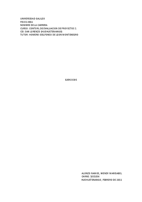 (DOC) UNIVERSIDAD GALILEO