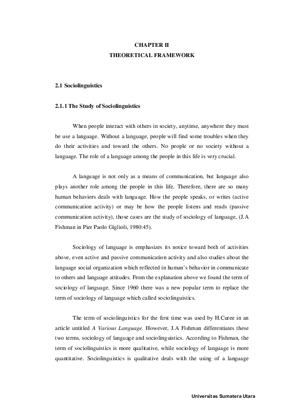 (PDF) CHAPTER II THEORETICAL FRAMEWORK