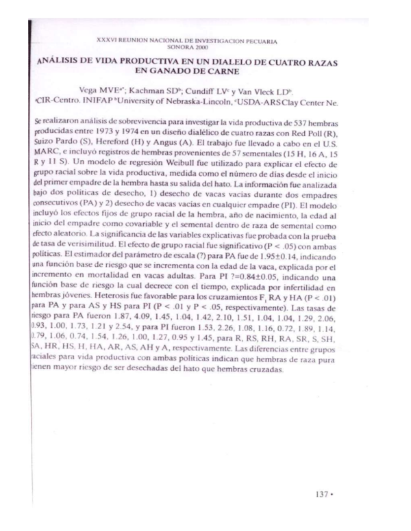 (PDF) Análisis de vida productiva en un dialelo de cuatro razas en ...