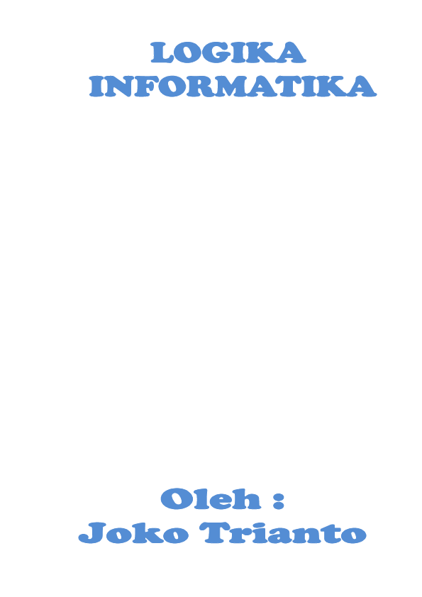 LOGIKA INFORMATIKA