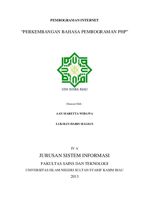 (PDF) Perkembangan_Bahasa_Pemrograman_PHP