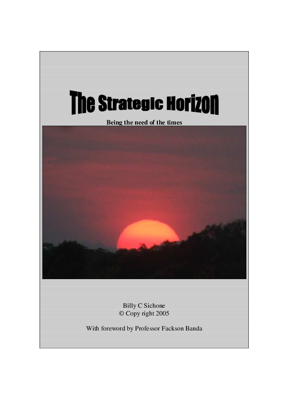 (PDF) The Strategic Horizon