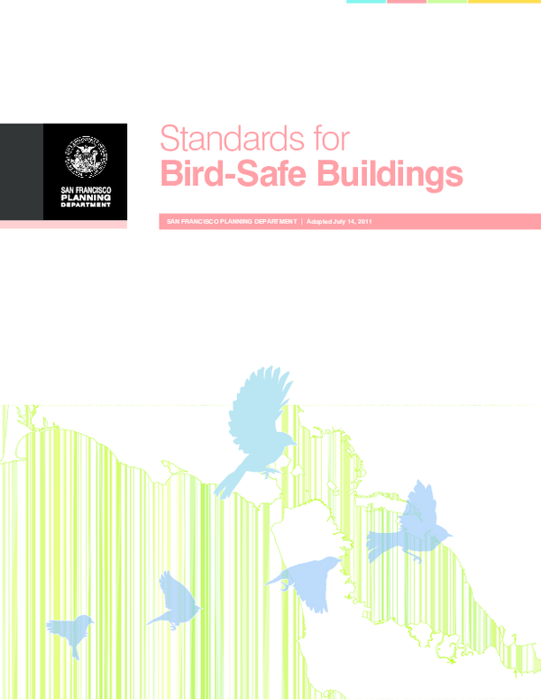(PDF) Standards for Bird-Safe Buildings |SAN FRANCISCO PLANNING ...
