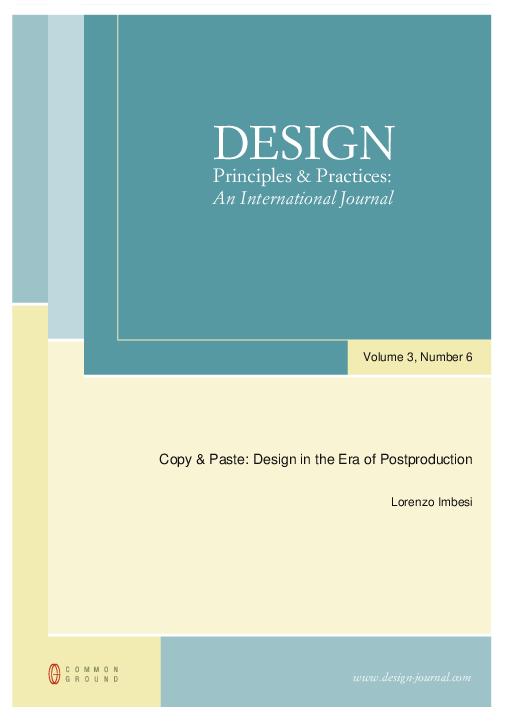 (PDF) Copy & Paste: Design in the Era of Postproduction | Lorenzo ...