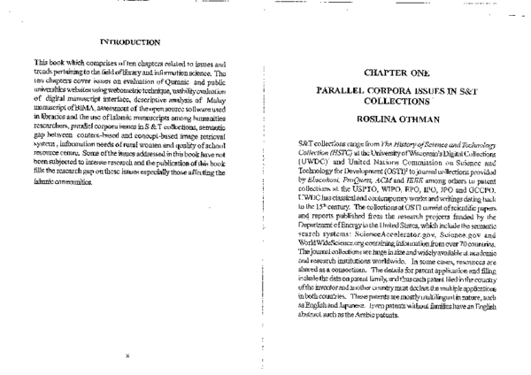 (PDF) Parallel corpora issues in S&T collections