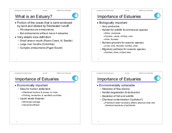 (PDF) Types of estuaries