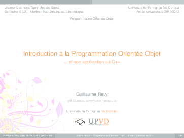 (PDF) La programmation orientée objet - 4e édition : Cours et exercices en UML2 | Abir Rach ...