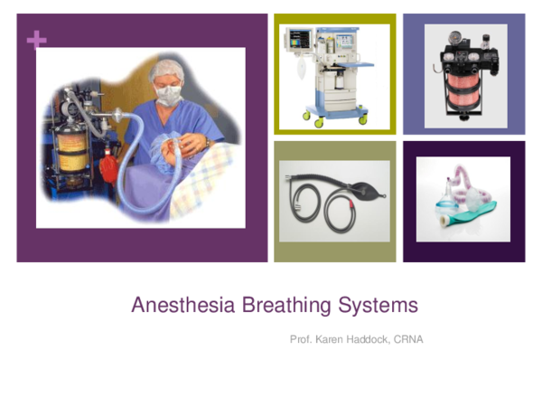 (PPT) Anesthesia Breathing Systems