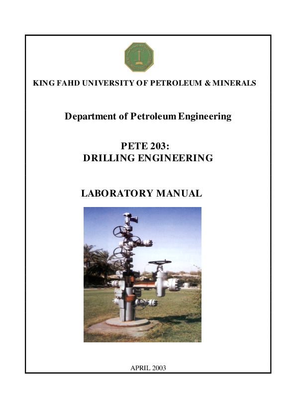 (PDF) KING FAHD UNIVERSITY OF PETROLEUM & MINERALS