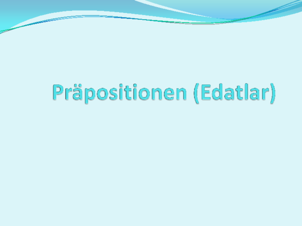 (PPT) Akk. und dat. prapositionen