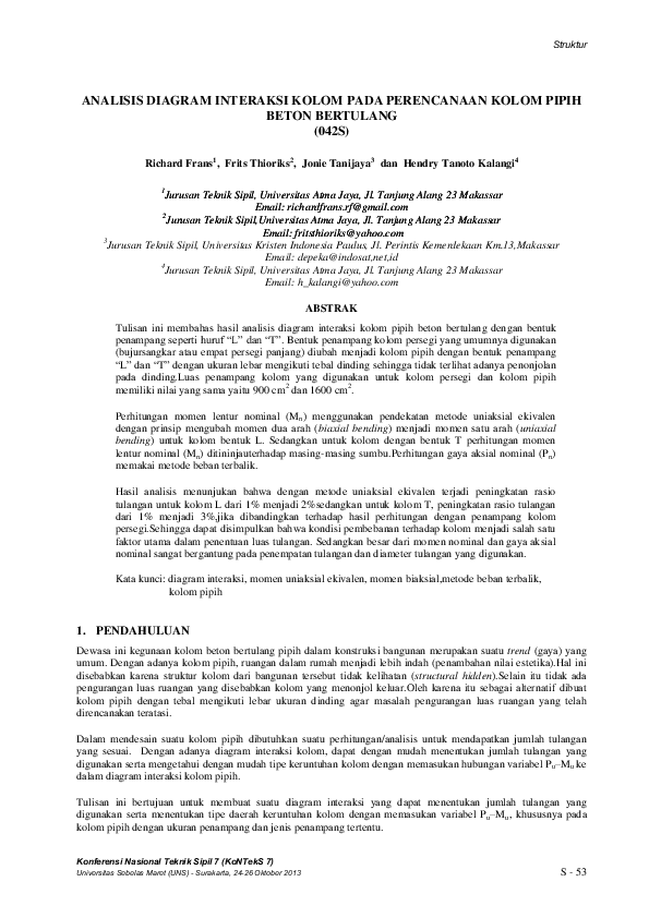(PDF) ANALISIS DIAGRAM INTERAKSI KOLOM PADA PERENCANAAN KOLOM PIPIH ...