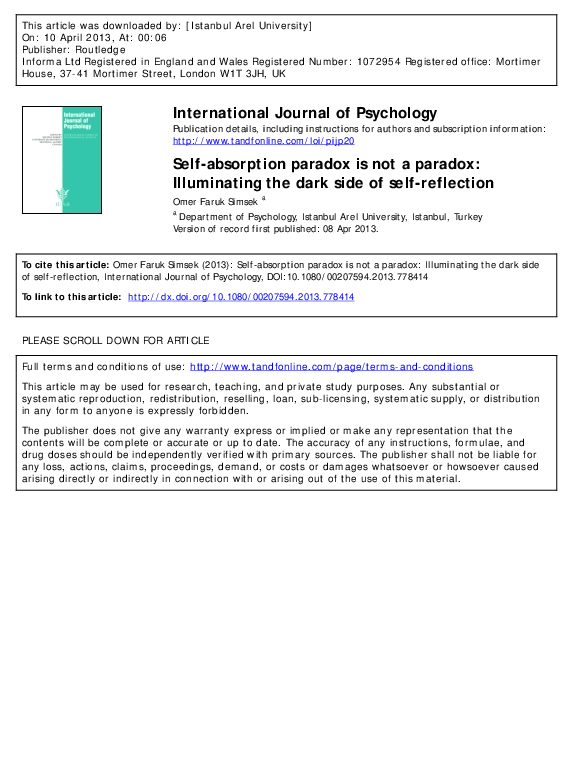 (PDF) Self-absorption paradox is not a paradox: Illuminating the dark ...