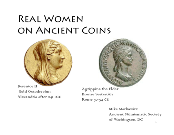 (PDF) Real Women on Ancient Coins