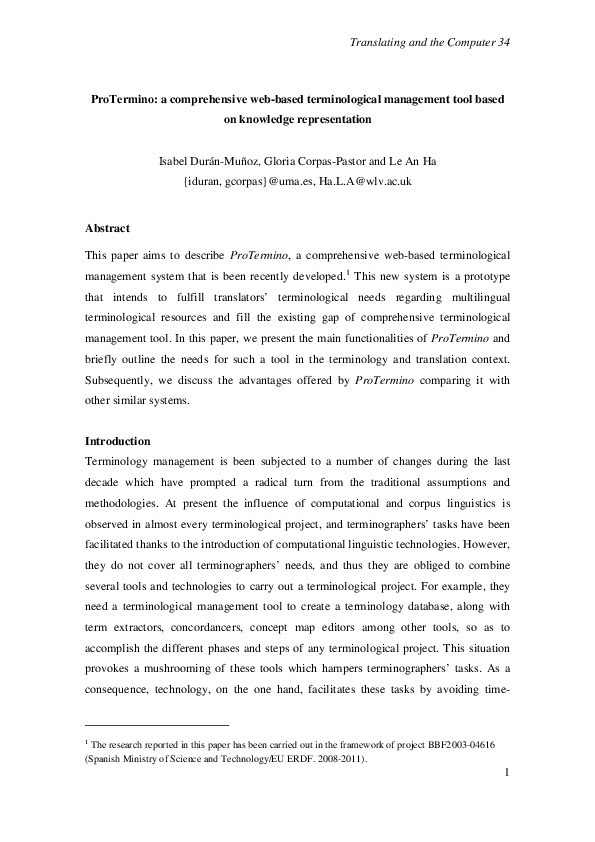 (PDF) ProTermino: a comprehensive web-based terminological management tool based on knowledge ...