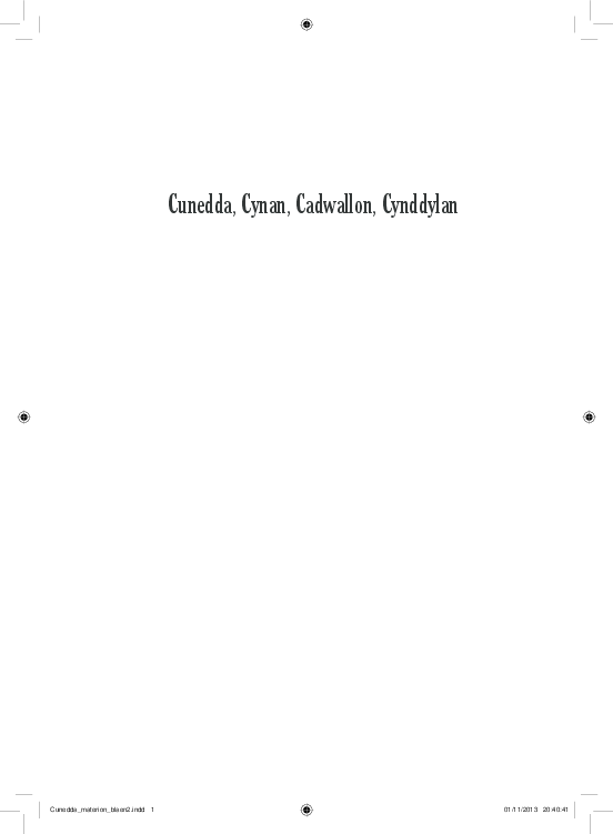 (PDF) Cunedda, Cynan, Cadwallon, Cynddylan: Four Welsh Poems and ...