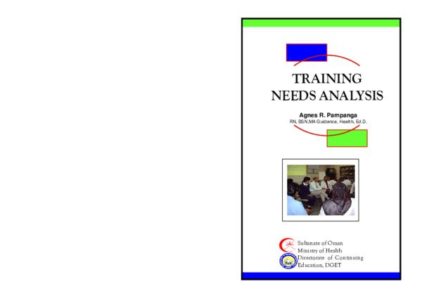 (PDF) TRAINING NEEDS ANALYSIS