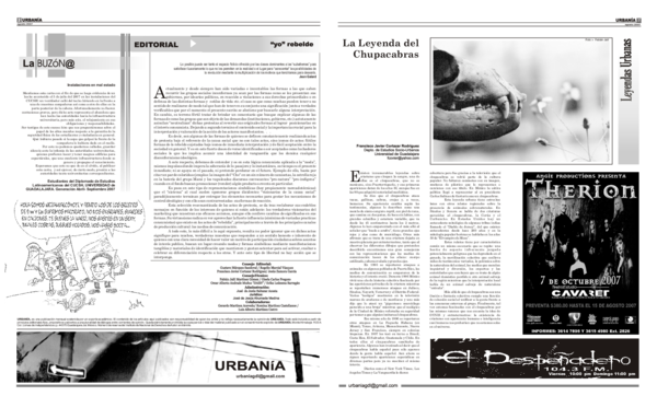 La leyenda del Chupacabras