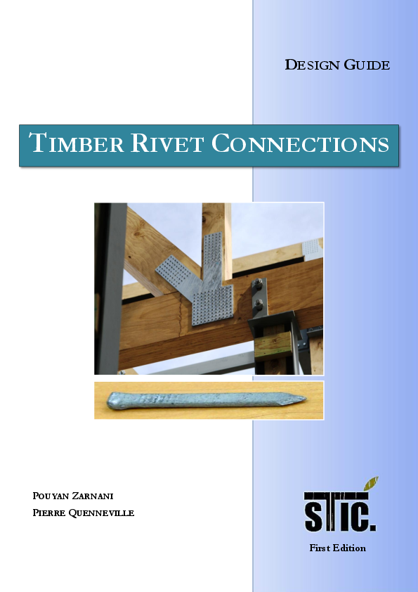 (PDF) Design Book: Timber Rivet Connections Design Guide (Australia/New ...