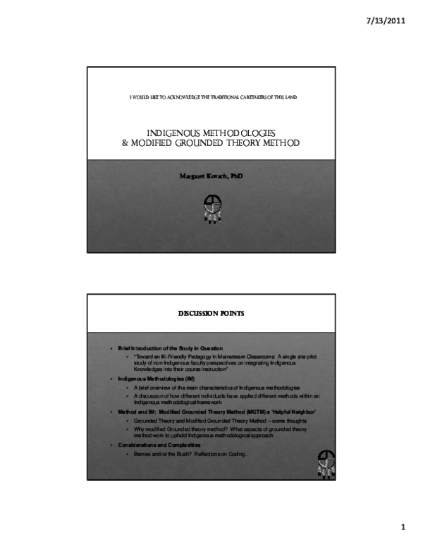 (PDF) Indigenous-Methodologies