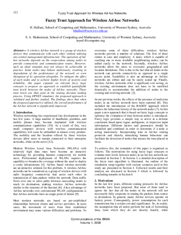 Pdf Mobile Ad Hoc Networking Manet Routing Protocol Performance