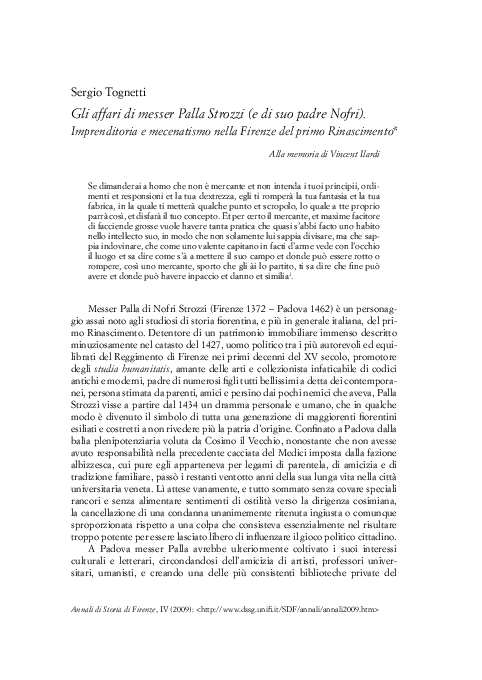 (PDF) Tognetti-Palla Strozzi