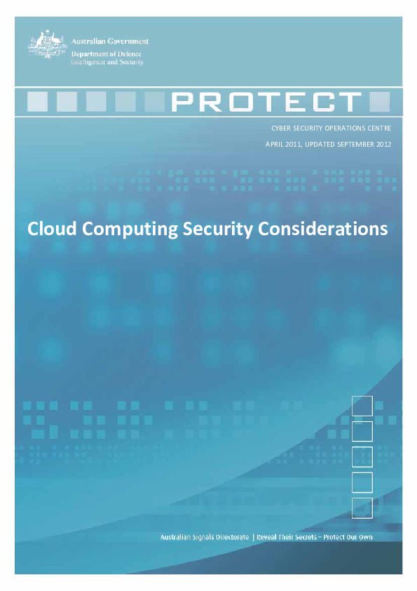 (PDF) Cloud Computing Security Considerations