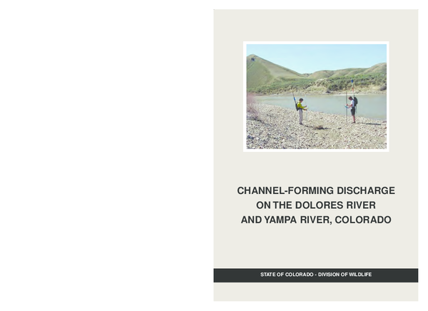 (PDF) Channel-Forming Discharge of the Dolores River and Yampa River ...