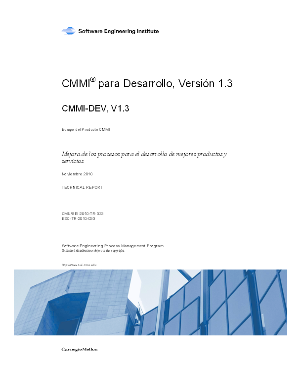 (PDF) CMMI - DEV