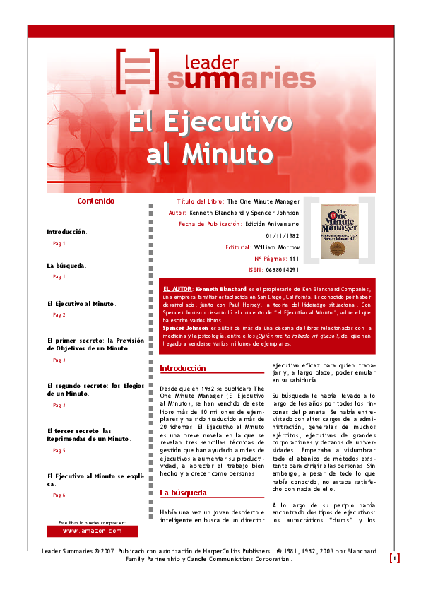 (PDF) El ejecutivo al minuto