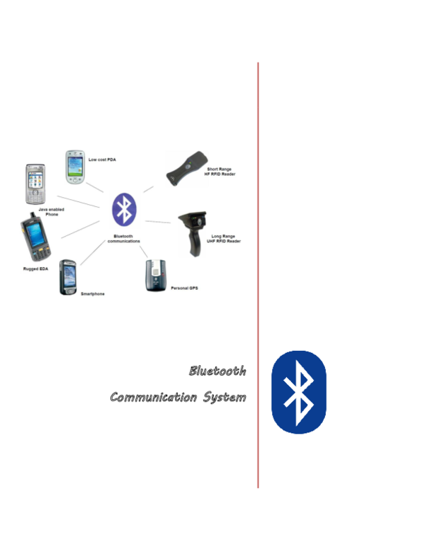 (DOC) Bluetooth Communication System semester report