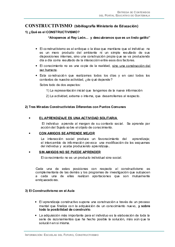 (DOC) EDF Constructivismo