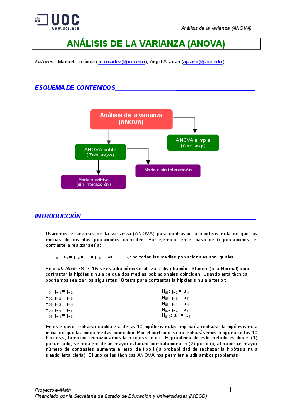 (PDF) Pasamos a realizar el ANOVA doble: Stat ANOVA Two-way… Two-way Analysis of Variance ...