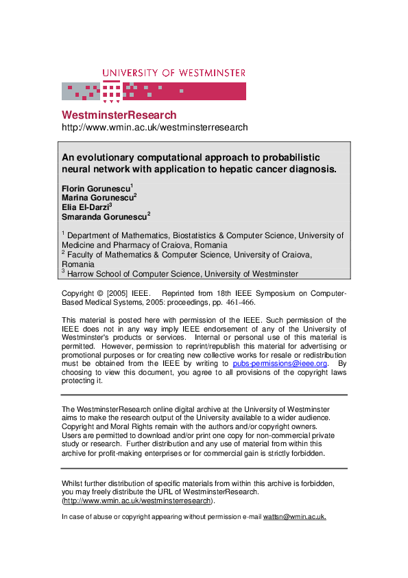 (PDF) An Evolutionary Computational Approach to Probabilistic Neural Network with Application to ...
