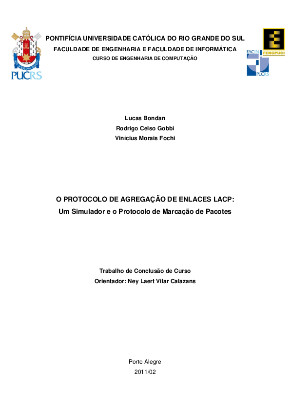 (PDF) The Link Aggregation Protocol LACP: A simulator and the Packet ...