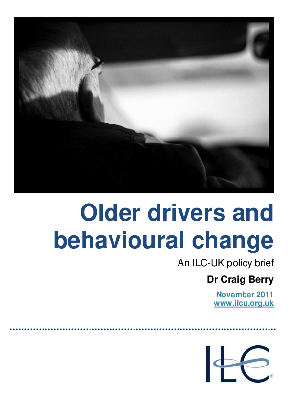 (PDF) Older drivers and behavioural change | Craig Berry - Academia.edu