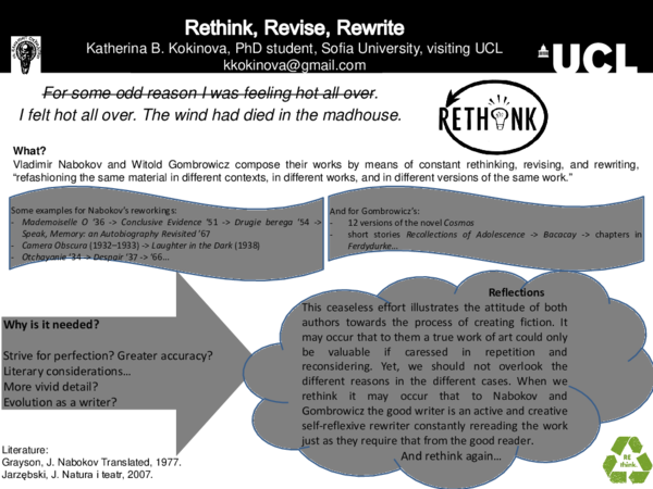 (PDF) Rethink, Revise, Rewrite