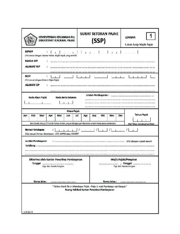 (PDF) 12. Formulir SSP