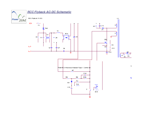 (XLS) RCC Flyback AC-DC~schematic report