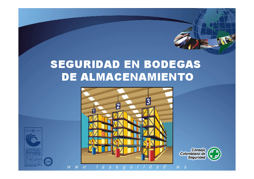(PDF) SEGURIDAD EN BODEGAS DE ALMACENAMIENTO