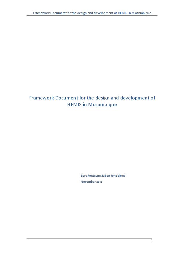 (PDF) Higher Education Management Information System (HEMIS) Framework ...