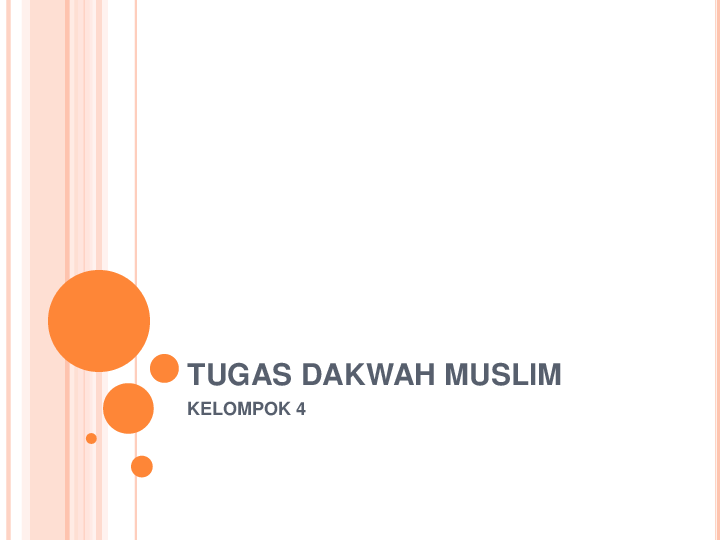 (PPT) TUGAS DAKWAH MUSLIM