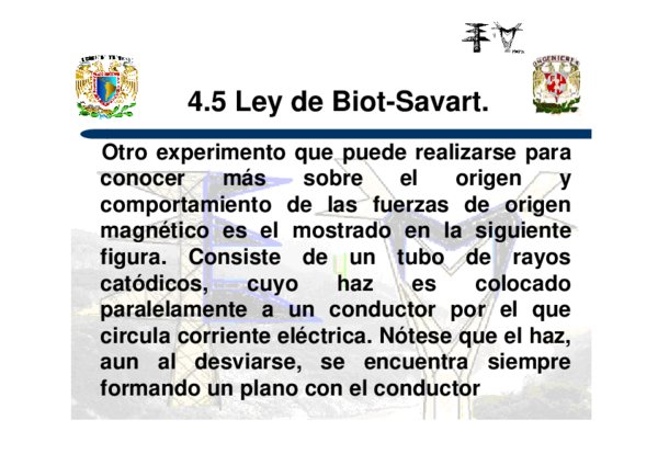 (PDF) 4.5 Ley de Biot-Savart