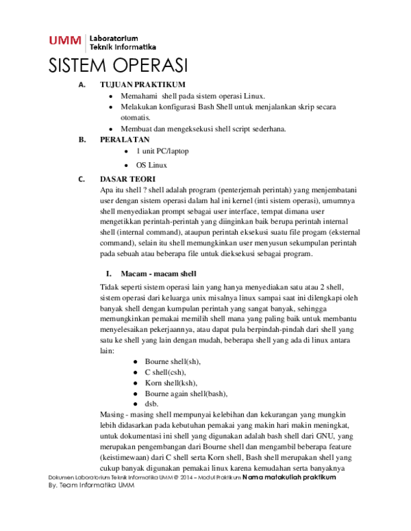 (PDF) Dokumen Laboratorium Teknik Informatika UMM @ 2014 – Modul ...