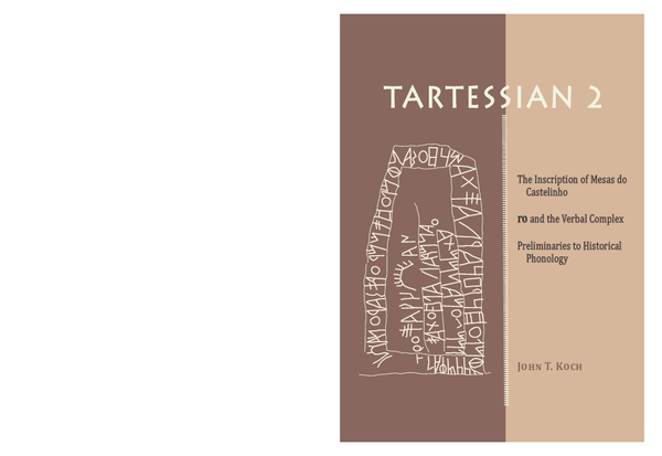 (PDF) Tartessian 2: The Inscription of Mesas do Castelinho, ro and the ...