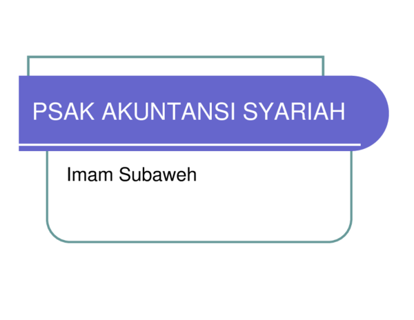 (PDF) PSAK Akt Syariah