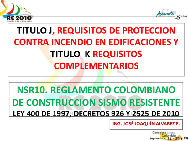 (PDF) TITULO J, REQUISITOS DE PROTECCION CONTRA INCENDIO EN EDIFICACIONES Y TITULO K REQUISITOS ...